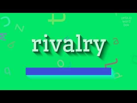 How to say "rivalry"! (High Quality Voices)
