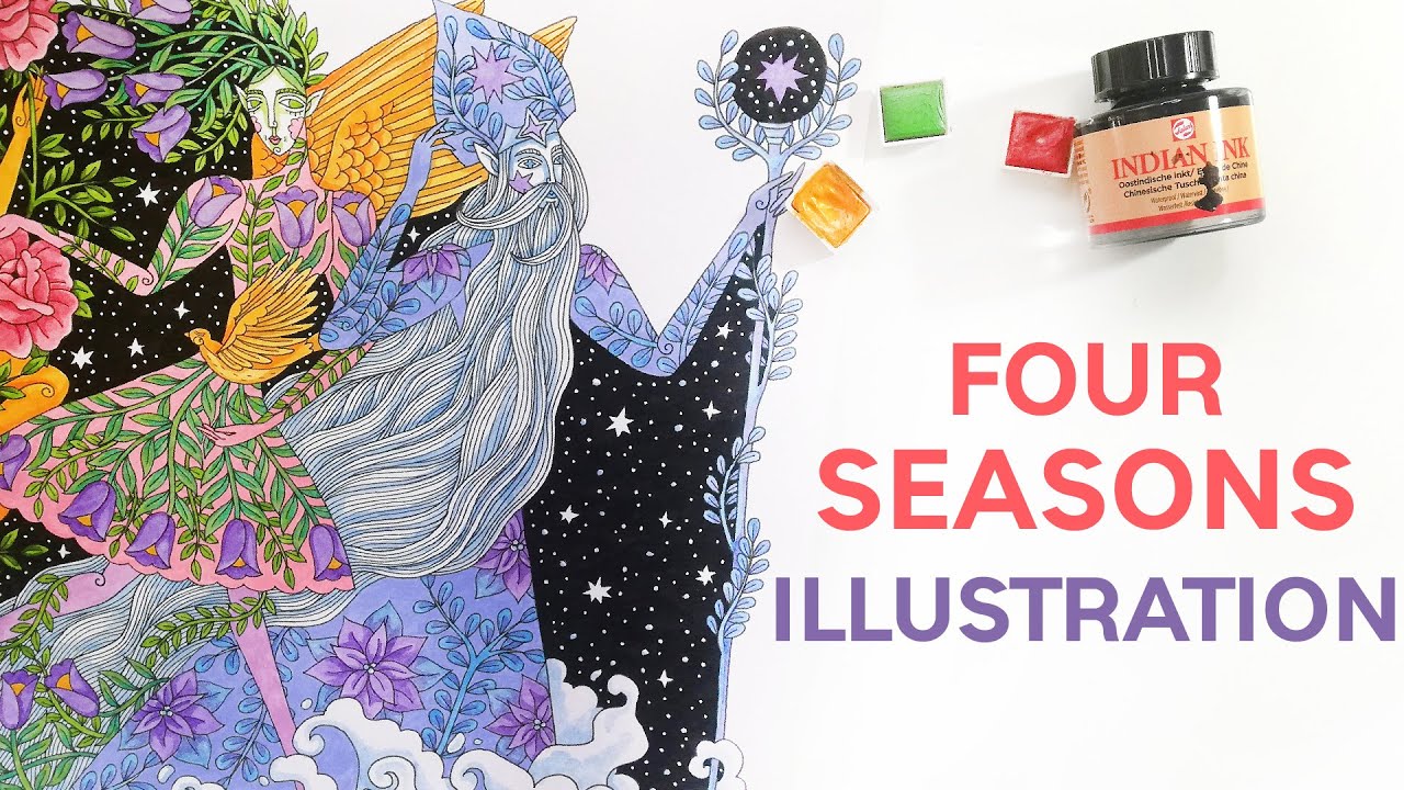 Four Seasons illustration