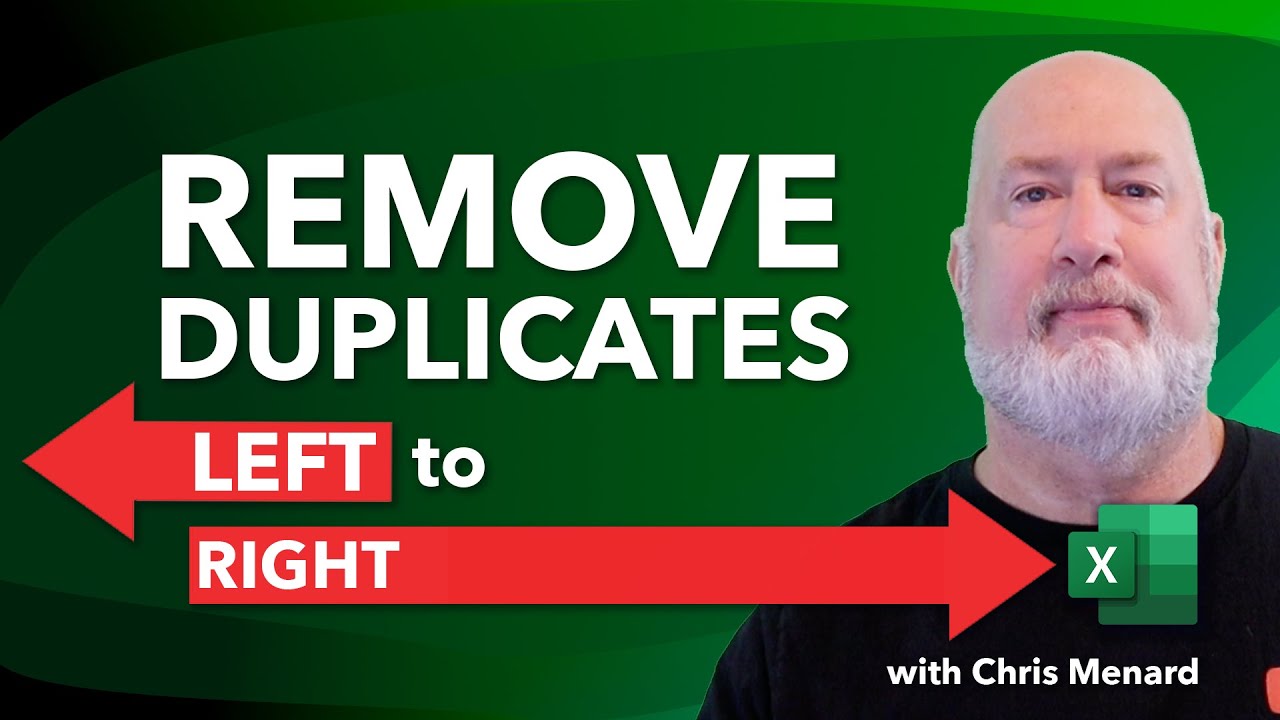 Remove Horizontal Duplicates in Excel with Power Query