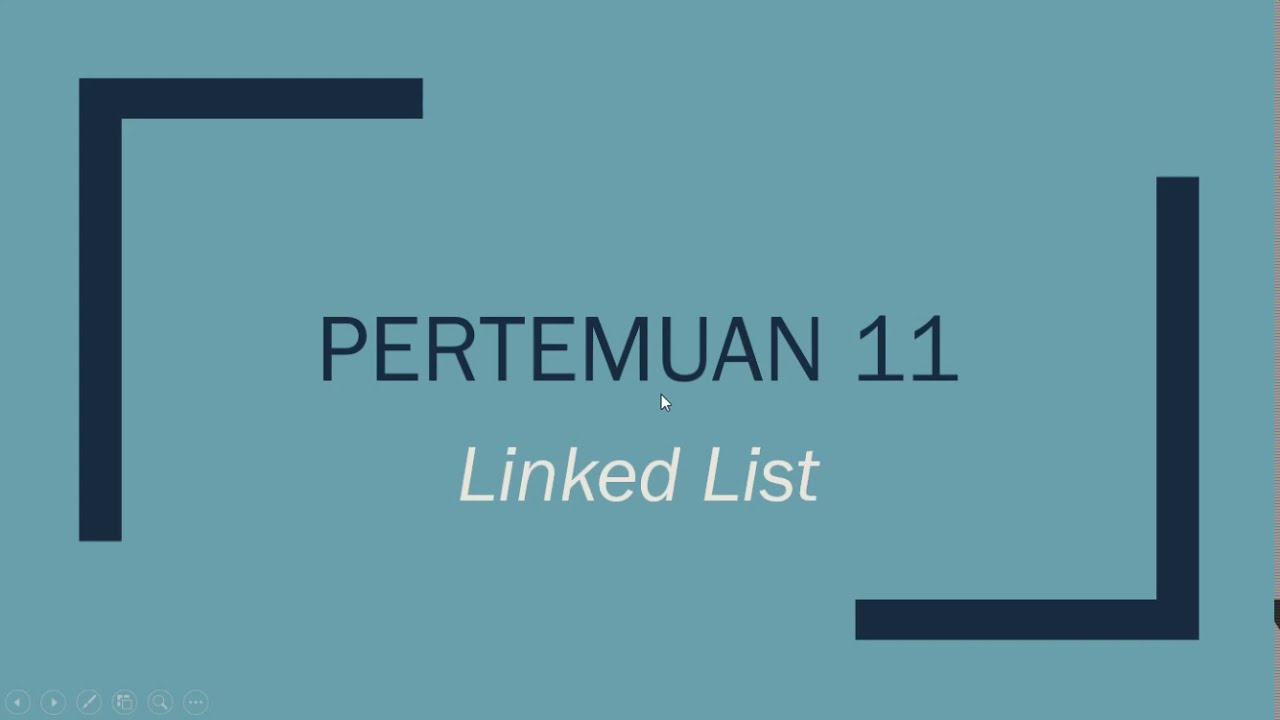 Linked List | Algoritma dan Struktur Data