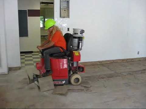 The Bronco Floor Stripper - The Flooring and Adhesive Removal Company