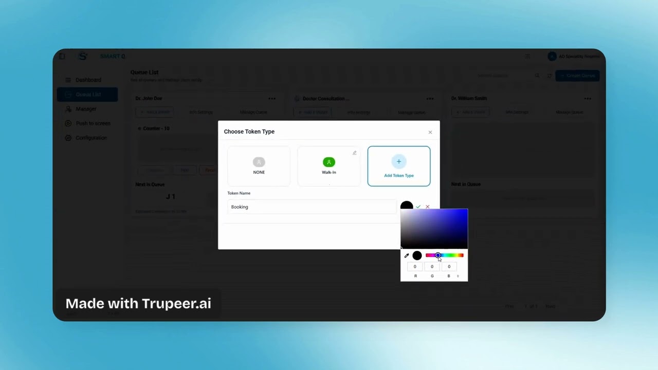 New Token Type Creation and Token Generation Demo