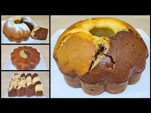 2 in 1 - ONE BATTER TWO FLAVOR CAKE RECIPE -- Once You Try It, You'll Never Stop Making It!