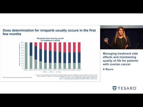 Managing treatment side effects and maintaining quality of life for patients with ovarian cancer