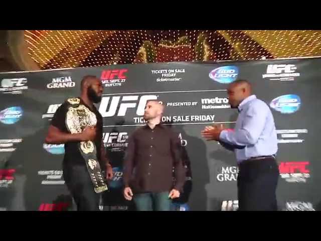 VIDEO: Se calientan los ánimos en presentación de pelea de la UFC ...