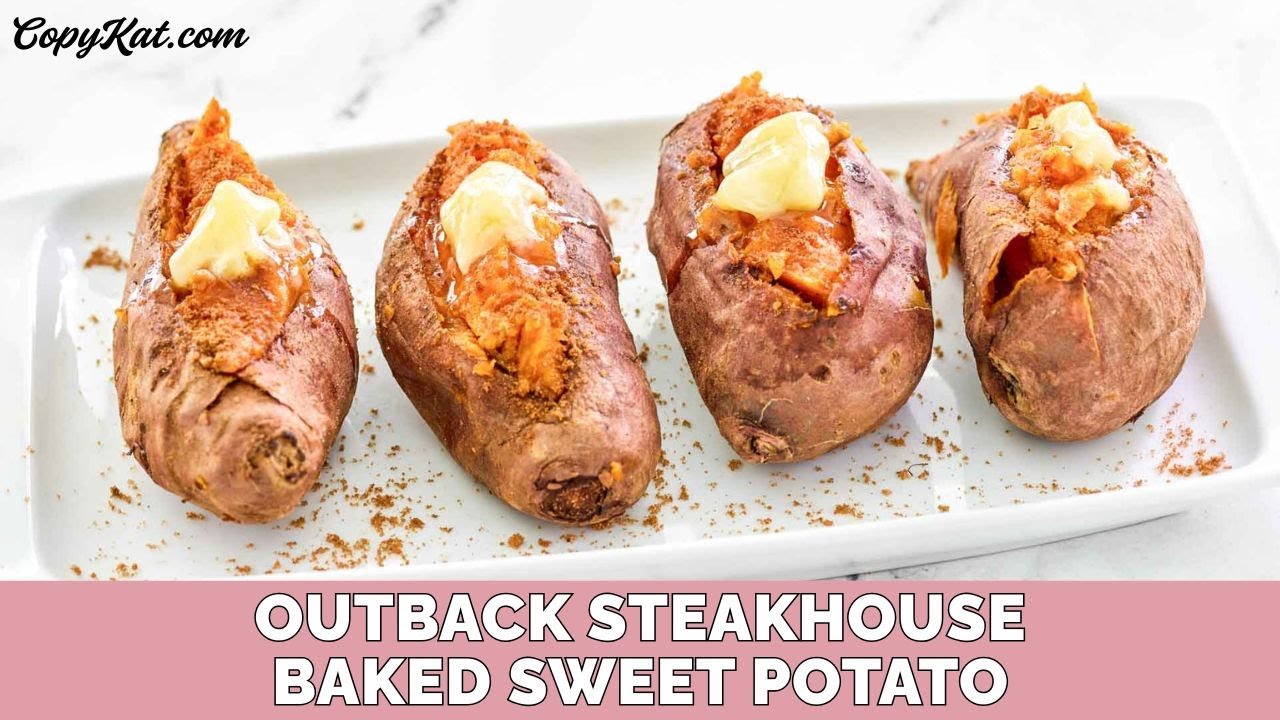 Outback Steakhouse Baked Sweet Potato: Easy Honey Butter Recipe ...