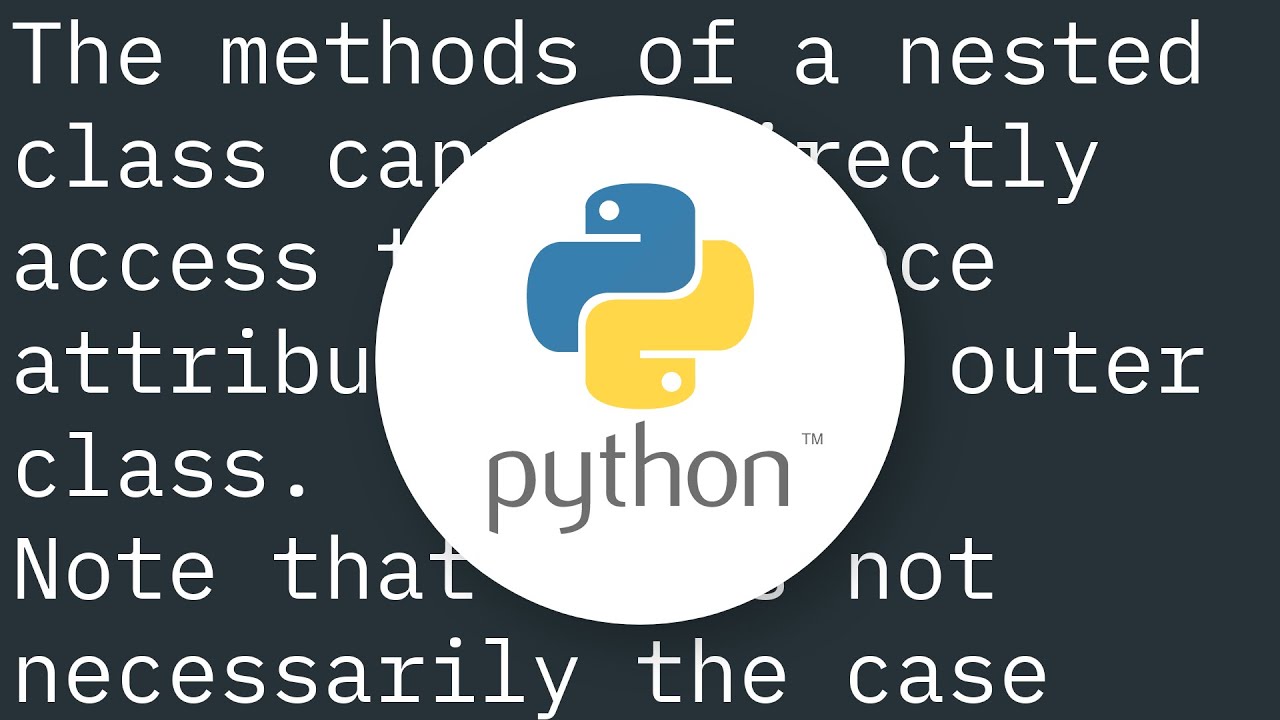 How to access outer class from an inner class?