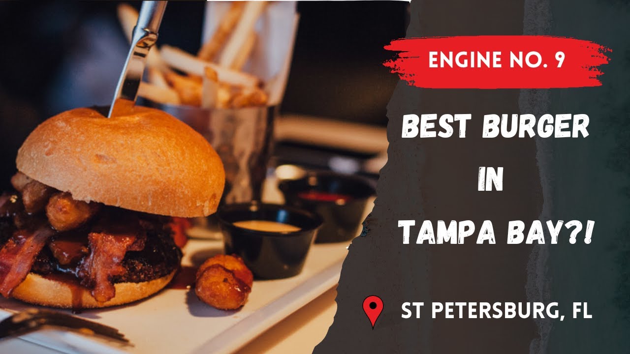 Engine No. 9 | Best Burger in Tampa Bay?! (Hunt For the Best Burger!)