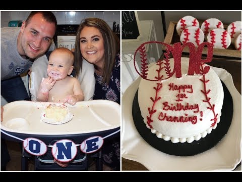 CHANNING'S FIRST BIRTHDAY PARTY! | ROOKIE OF THE YEAR THEME