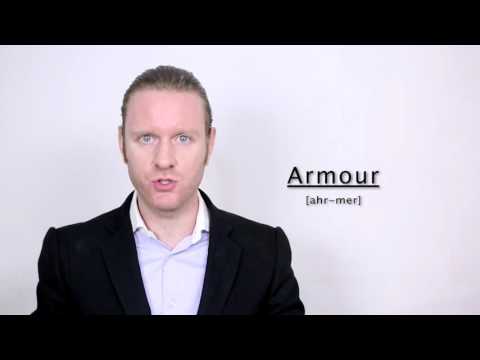 Armour - Meaning | Pronunciation || Word Wor(l)d - Audio Video Dictionary