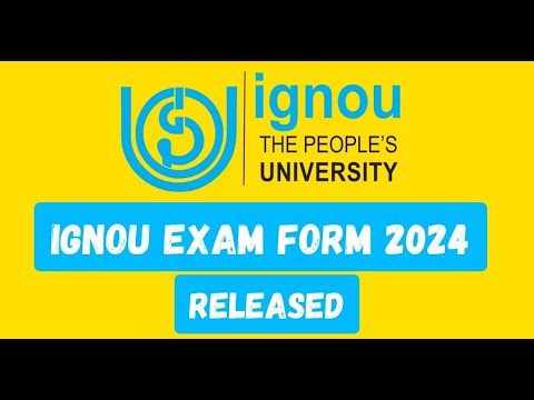 Ignou Exam Form Fill Up Online 2024 || Ignou Exam Form June 2024 || Exact Steps