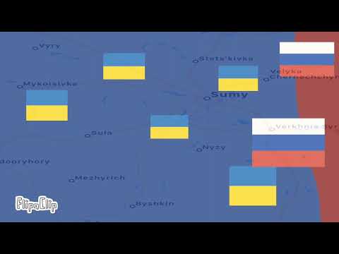 battle of Sumy In 10 Seconds using Google Maps