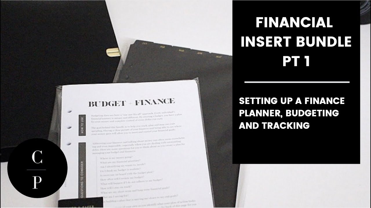 Setting Up the Ultimate Finance Planner Using Our Financial Insert Bundle | Part 1