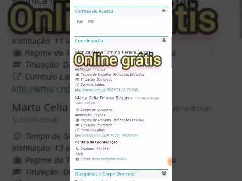 LICENCIATURA GRATUITA ONLINE RECONHECIDA PELO MEC