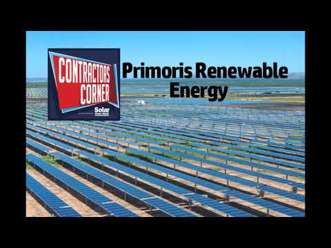 Contractors Corner: Primoris Renewable Energy