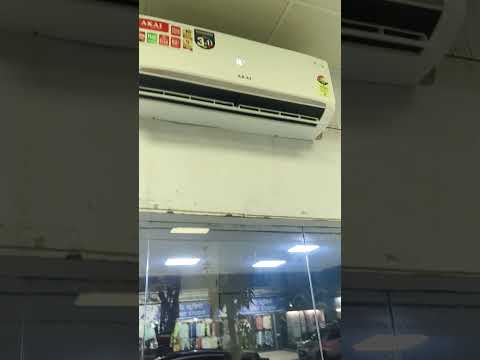 AKAI AC INSTALLATION DONE BY MK AIR COOL SERVICE'S #ac #repair #electronic #automobile #instagram