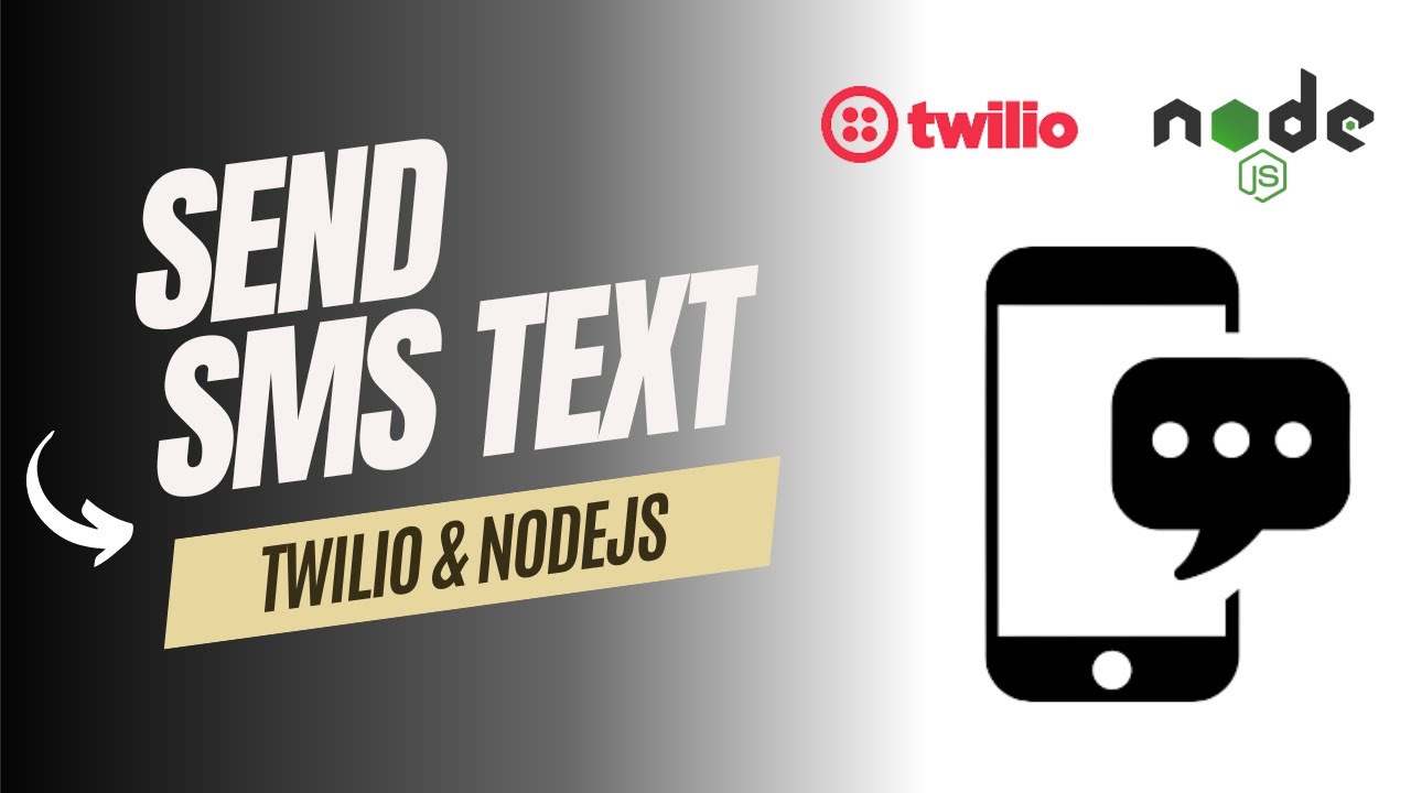 Step-by-Step Guide: Sending SMS Text Messages with Twilio API in Node.js | Tutorial