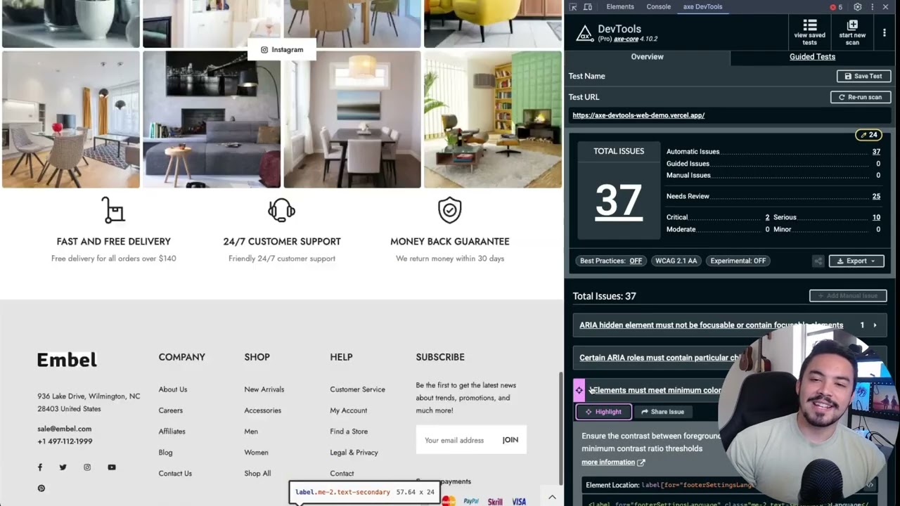 axe DevTools For Web overview