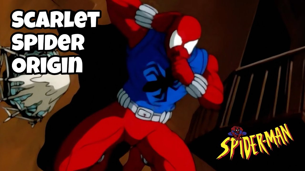 Scarlet Spider & Spider Carnage Origin Story | Spider-Man: The Animated Series (HD)