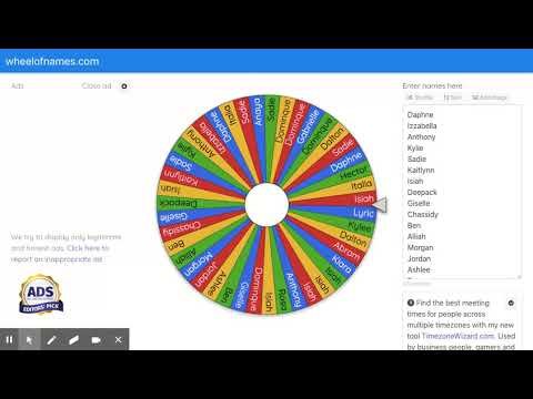 Wheel of Names | Random name picker