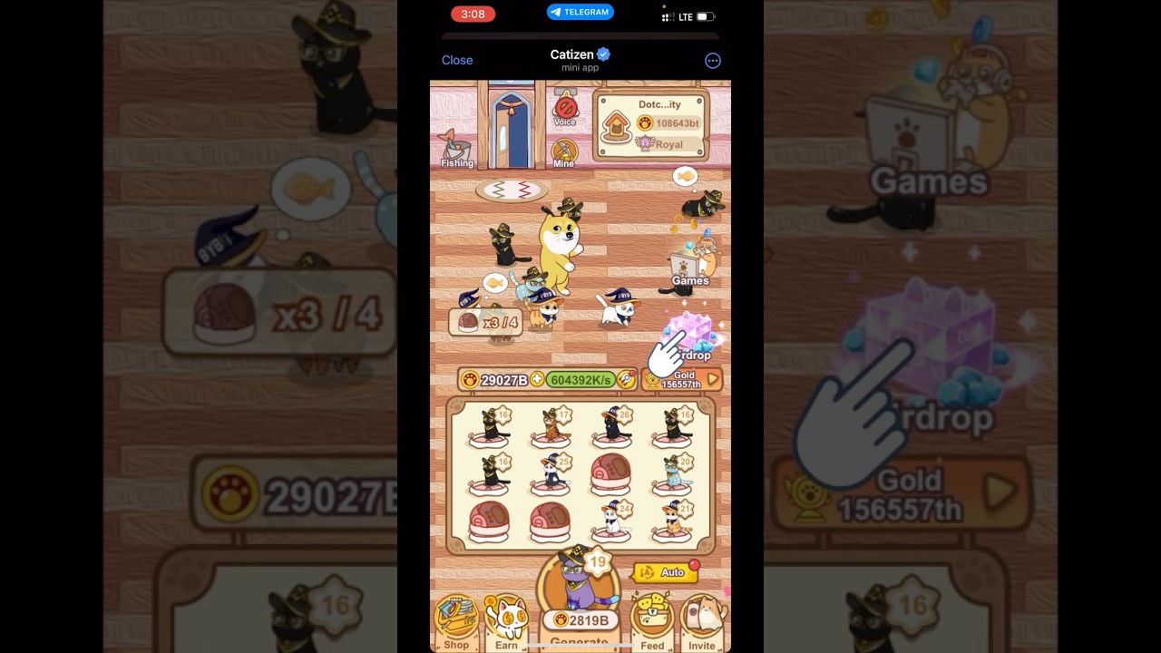 Catizen Airdrop : How to withdraw Your allocation on Catizen 😭💸, listing price  #catizen #airdrop