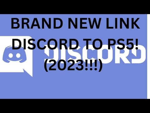 BRAND NEW DISCORD VOICE CHAT FOR PS4/PS5 (Step by step tutorial / 2023!)