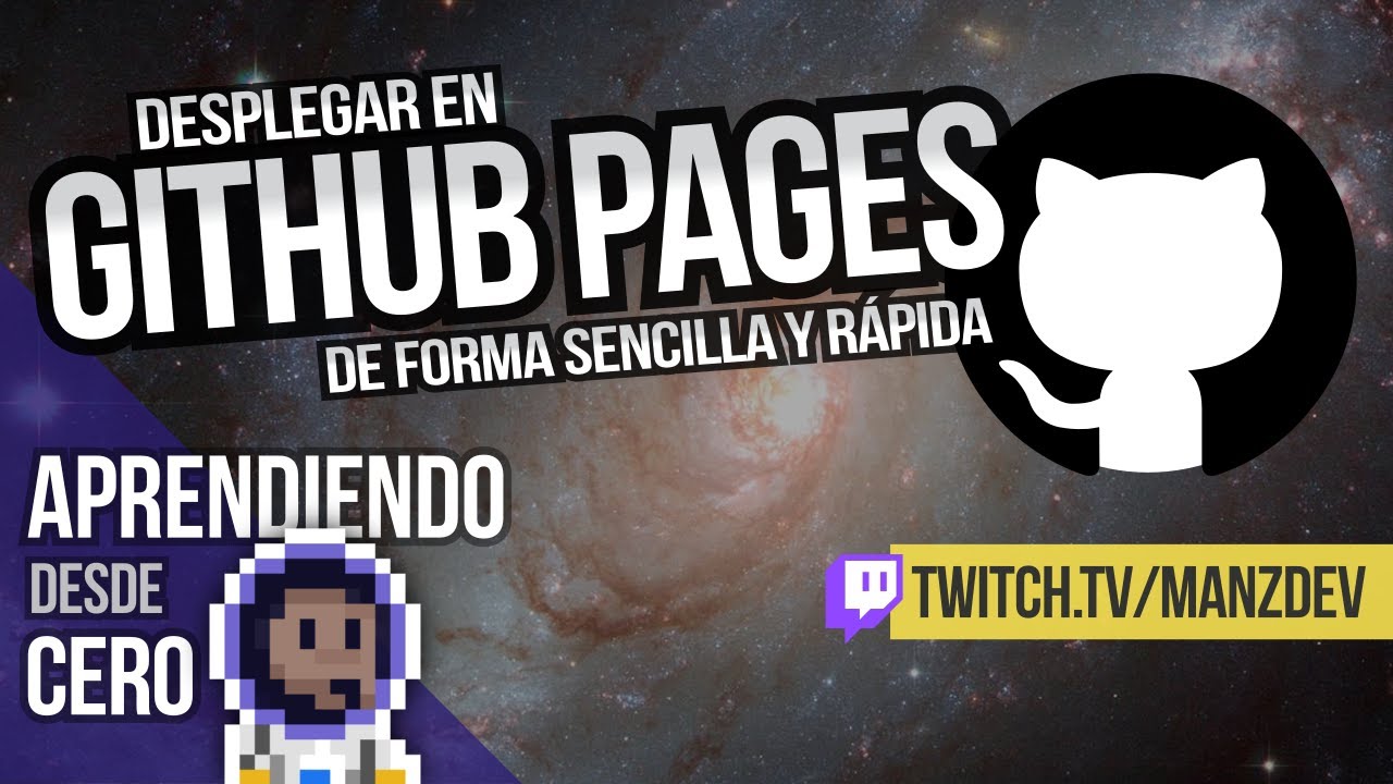 Cómo desplegar en GitHub Pages