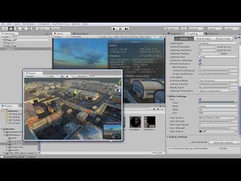 RPG FPS game assets Industrial set v4 mesh baker