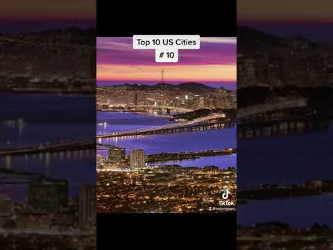 Top 10 US Cities #maps #geography #googleearth #california