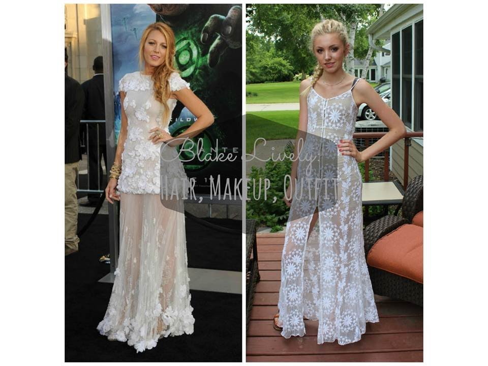 Blake Lively: hair, makeup, outfit