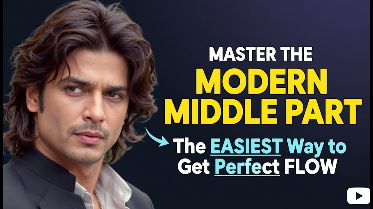 How To Get The PERFECT Middle Part EVERY Time