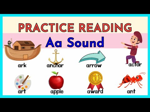 Practice Reading Words with Aa Sound / Develop Your Reading and Vocabulary Skills / Kinder & Primary