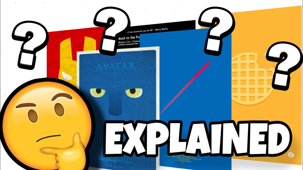 Minimalist posters explained in 2 Minutes.