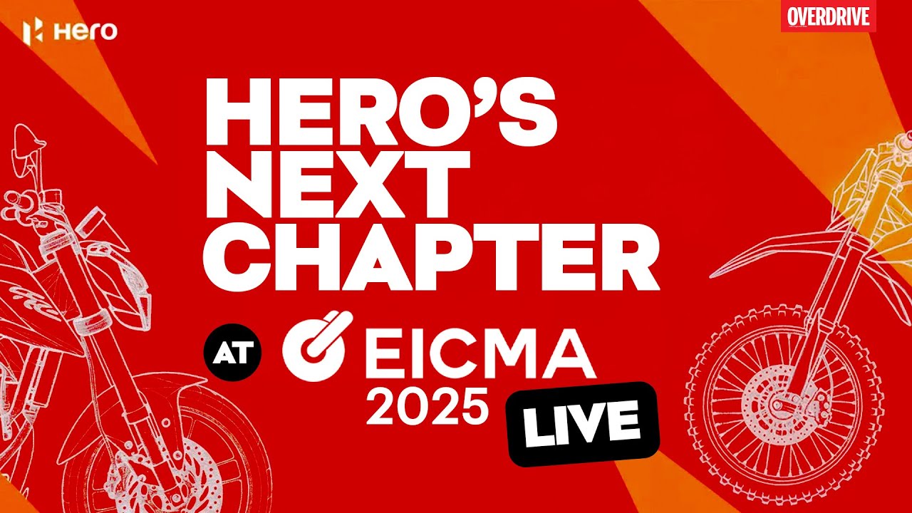 LIVE: Hero MotoCorp at EICMA 2025 | Global Debut of Next-Gen Mobility| OVERDRIVE