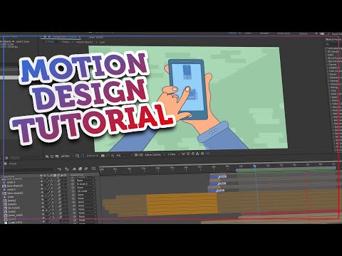 Learn Motion Design Tutorial PART 05 After Effects - Mind Luster