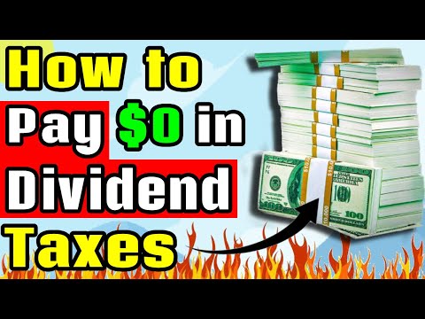 How to Pay $0 in Taxes on Dividends!