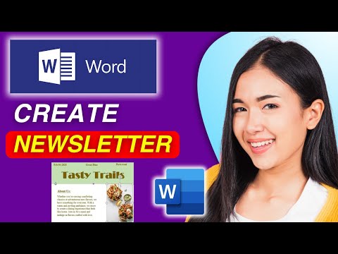 How to Make Newsletter in Word | Easy Guide