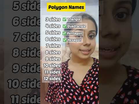Polygon Names #english #learnenglish #shorts #polygon