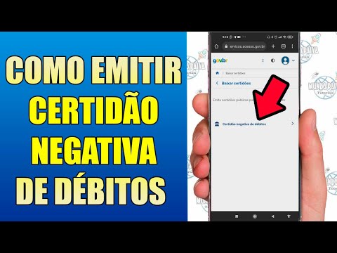 Como Emitir Certidão Negativa de Débitos - Passo a Passo!