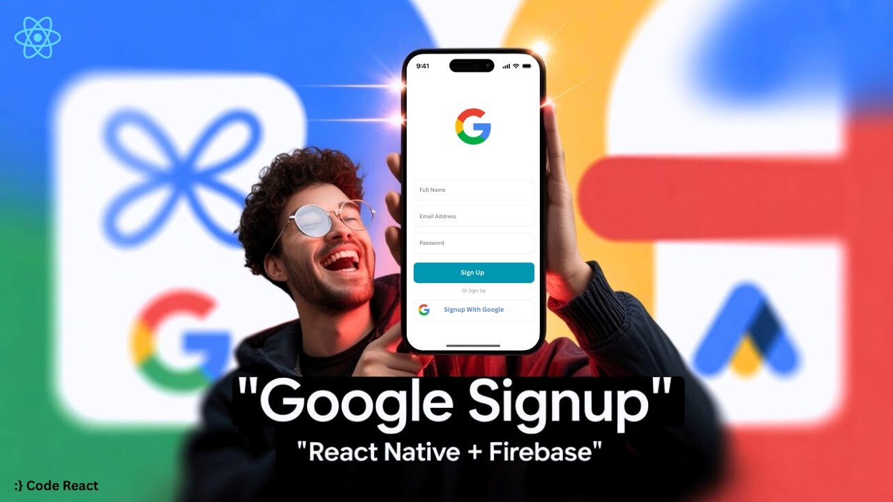 Social Login in React Native with Google & Firebase (Android + iOS)