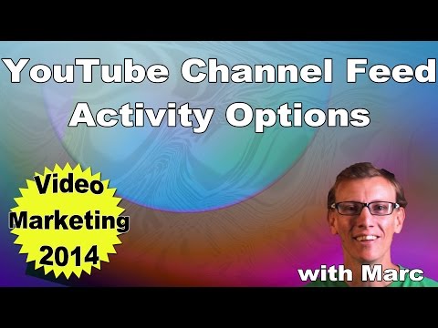 How to Disable and Enable the YouTube Feed - YouTube Channel Feed Options