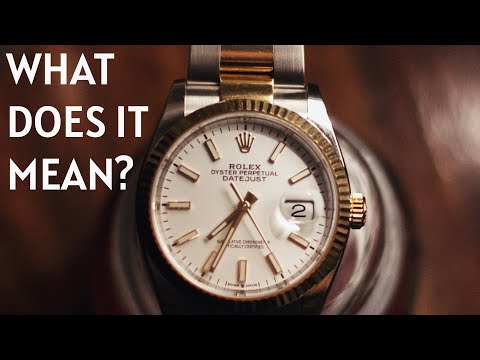 What Does Oyster Perpetual Mean on a Rolex?