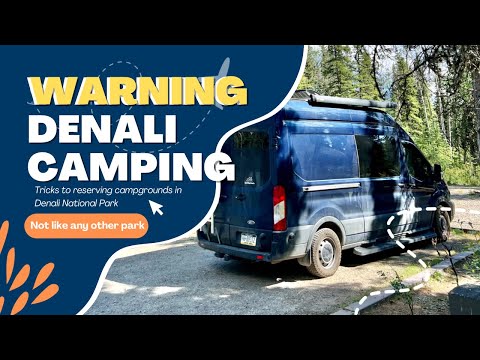 WOW! DENALI NATIONAL PARK CAMPING IS DIFFERENT! | RVing to Alaska