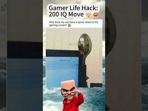 Gamer Life Hack: 200 IQ Move 🤯😂