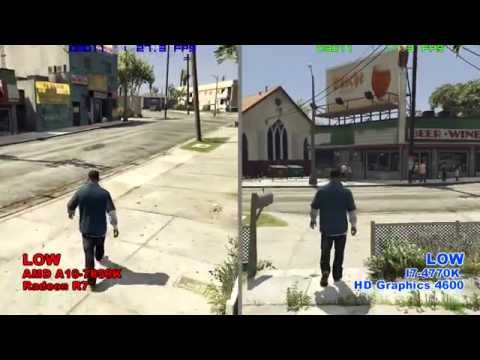 GTA 5 sur APU : oui, c'est tout à fait jouable ! - Le comptoir du hardware