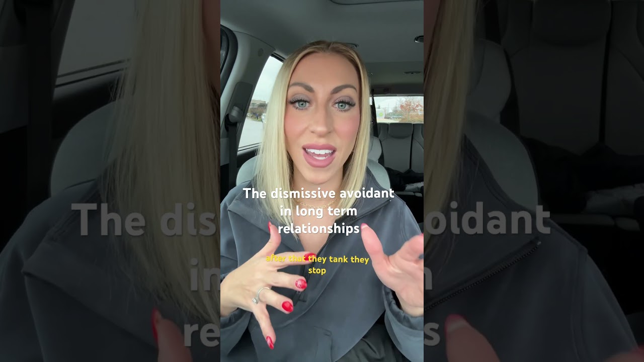 Dismissive avoidant attachment in long term relationships #love #relationships #attachment #coach