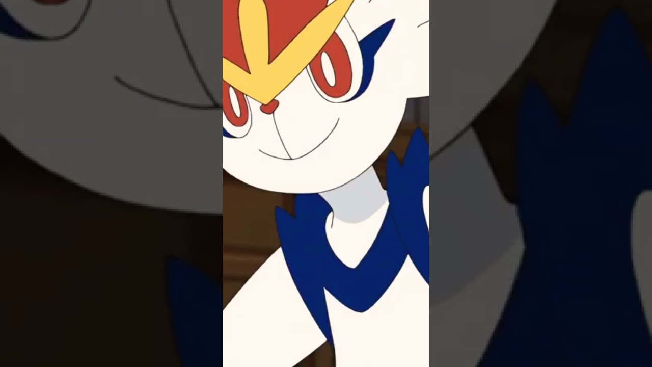 Goh's raboot evolved into cinderace #pokemon #cinderace #raboot