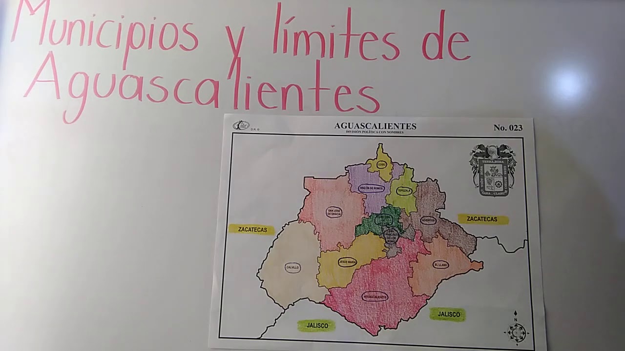 MUNICIPALITIES AND BOUNDARIES OF AGUASCALIENTES
