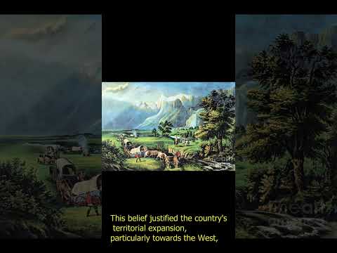 What was Manifest Destiny