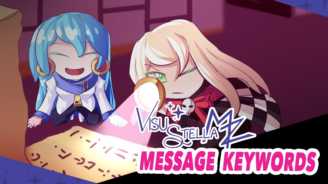 Message Keywords - VisuStella MZ Plugin #90